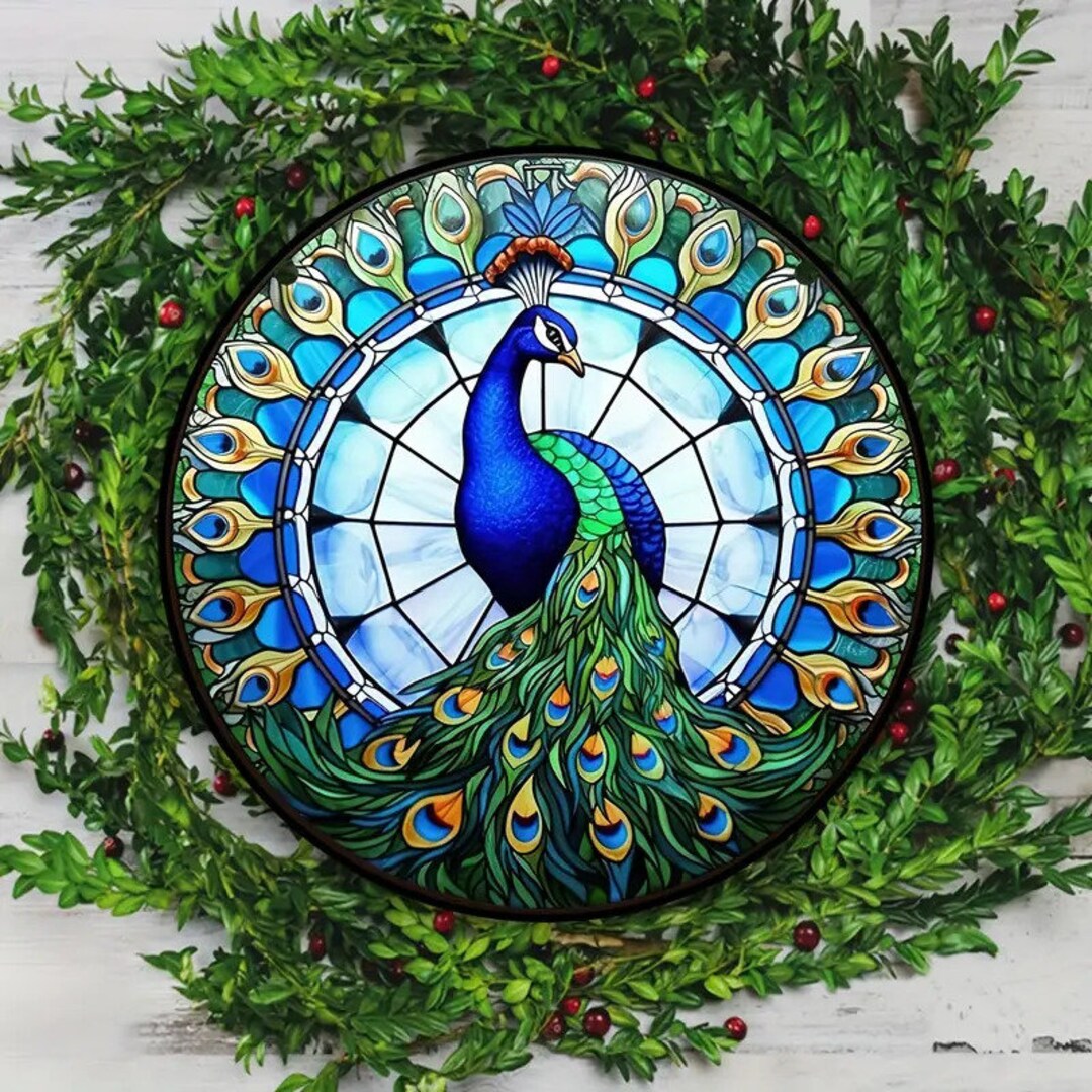 Animals Stained Suncatcher Panel Animals Window Hanging for - Etsy