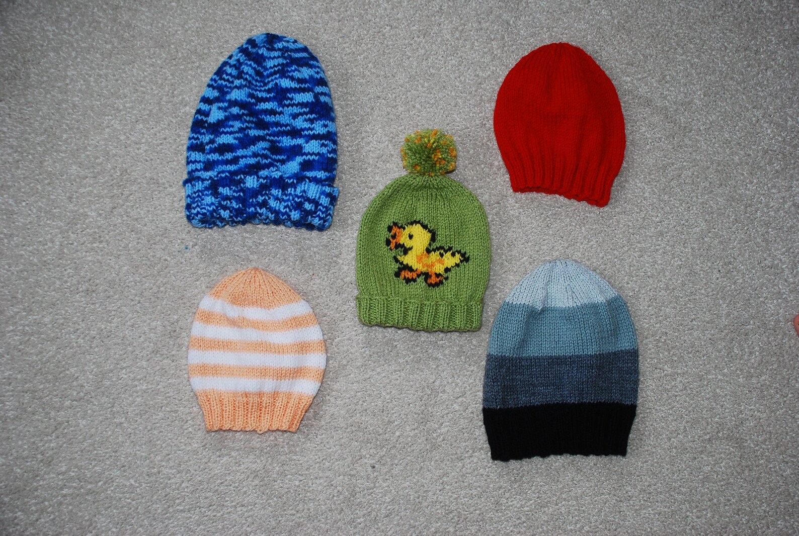 Beanie Hat, Chick, Knitting Pattern - Etsy