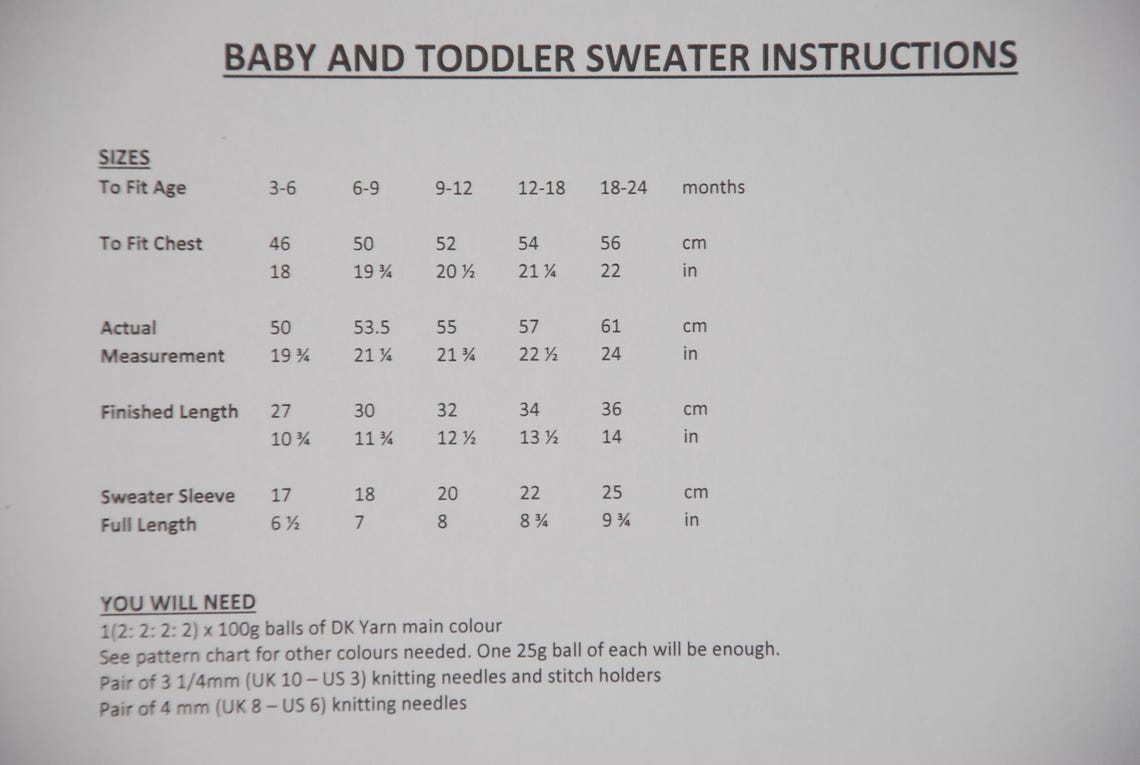 Lala the Ladybird, Baby and Toddler's Jumper Knitting Pattern - Etsy