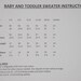 Lala the Ladybird, Baby and Toddler's Jumper Knitting Pattern - Etsy