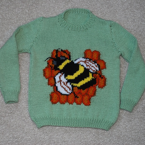 Bee Jumper Knitting Patterns Etsy