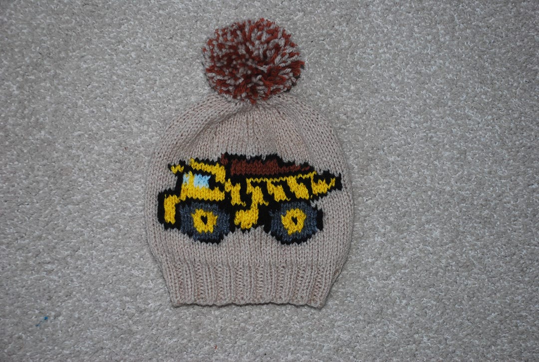 Beanie Hat, Truck, Knitting Pattern - Etsy
