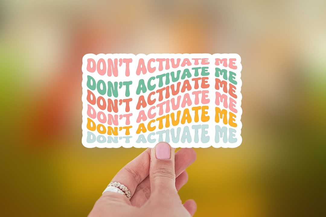 Don't Activate Me Summer House Bravo Reality TV Laptop Decal Vinyl ...