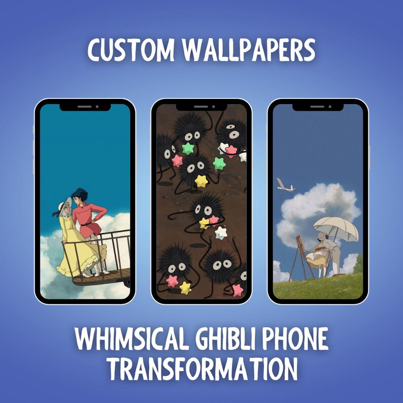 Studio Ghibli App Icons Pack, Anime-inspired Ios Icons, Ghibli ...