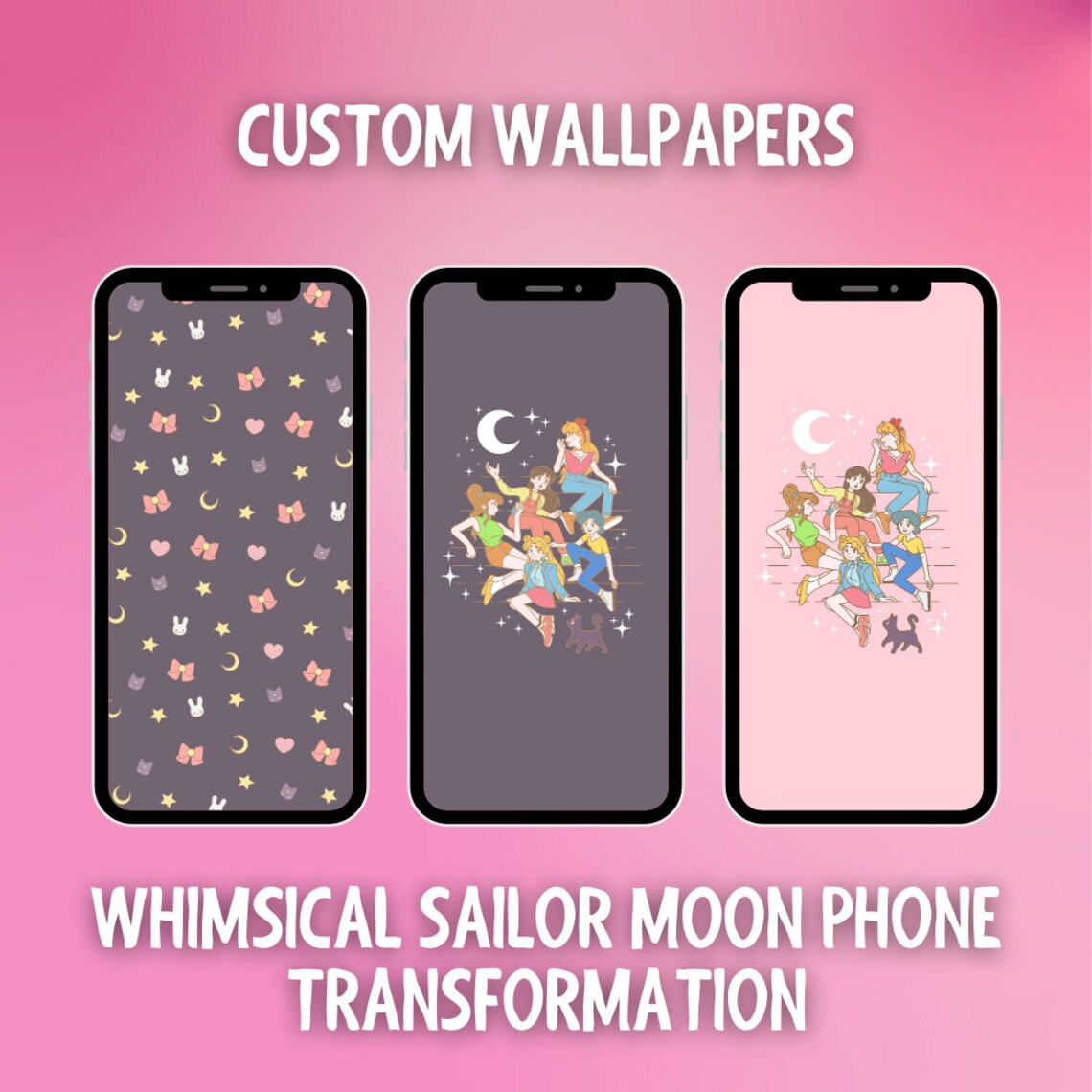 Sailor Moon App Icons Pack, Anime-inspired Ios Icons, Sailor Moon ...