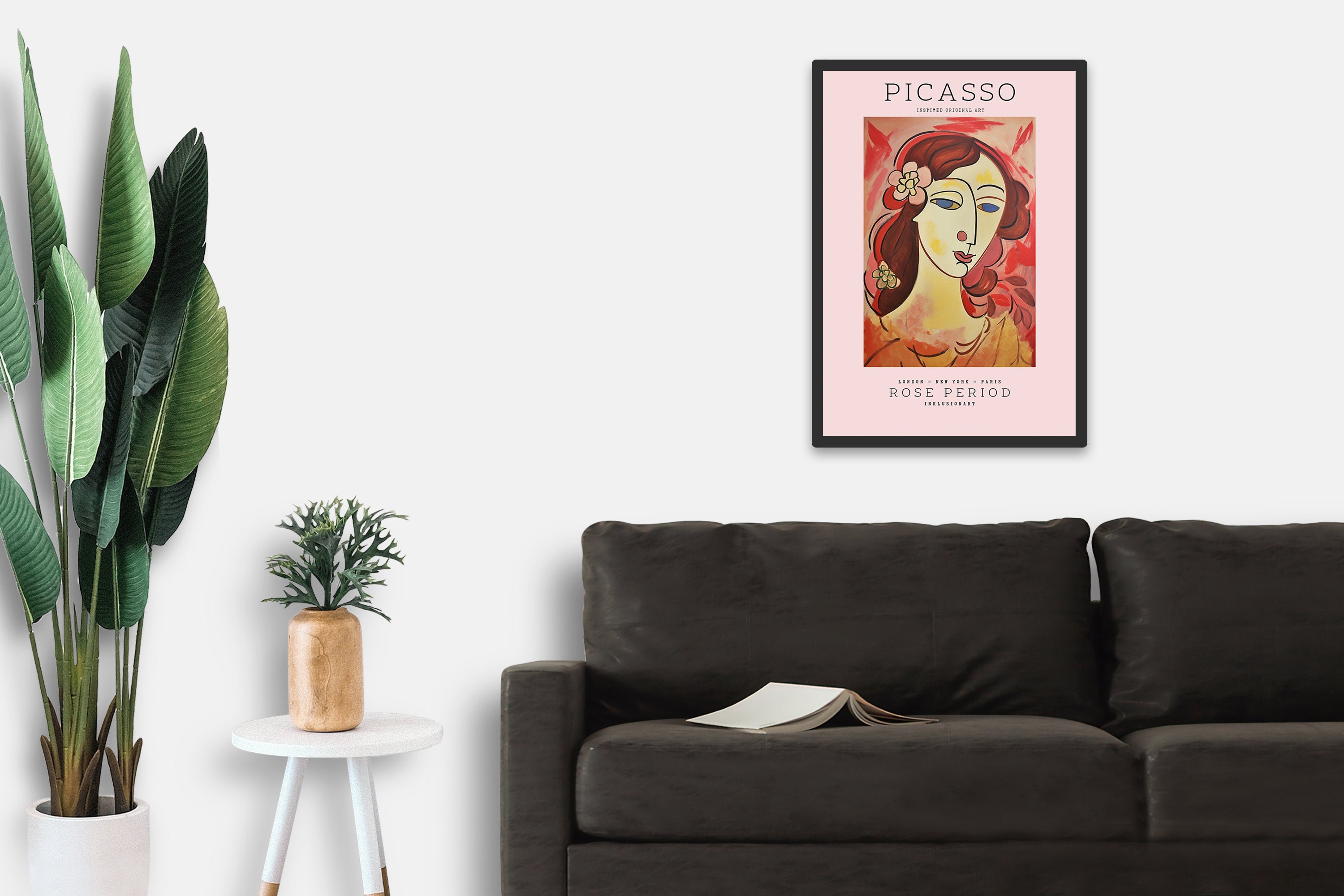 Picasso Style Portraits Rose Era Modern Wall Art Digital Download ...
