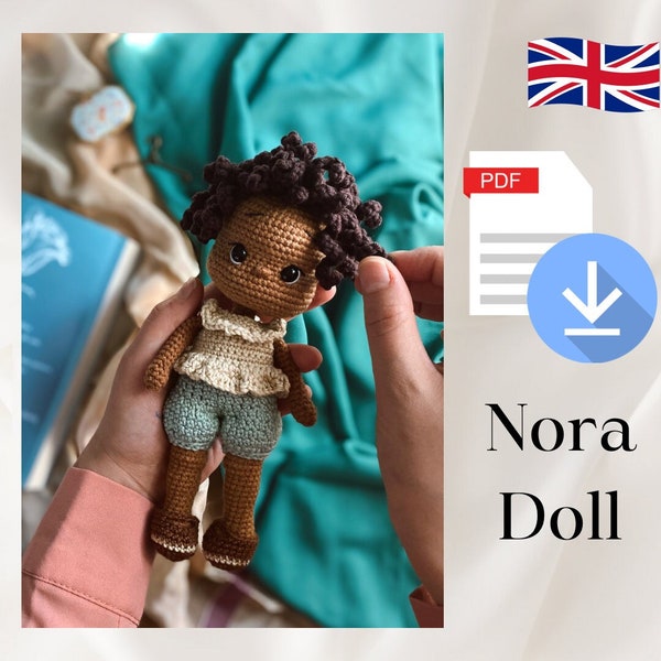 Black Doll Pattern - Etsy
