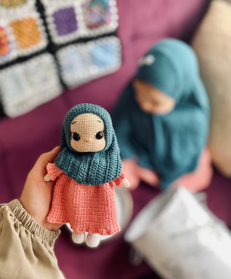 Crochet Amigurumi Hijab Zeynep Doll Eng PDF Patern #hijabdoll # ...