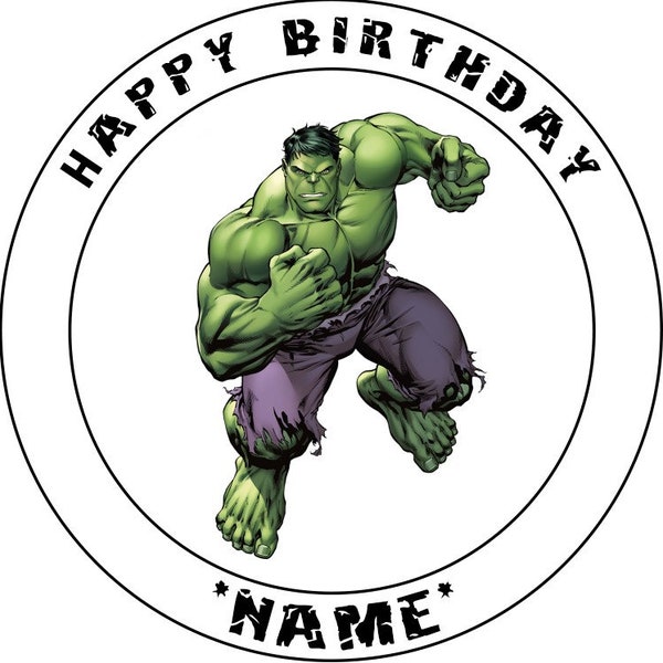 Birthday Boy Hulk Png - Etsy