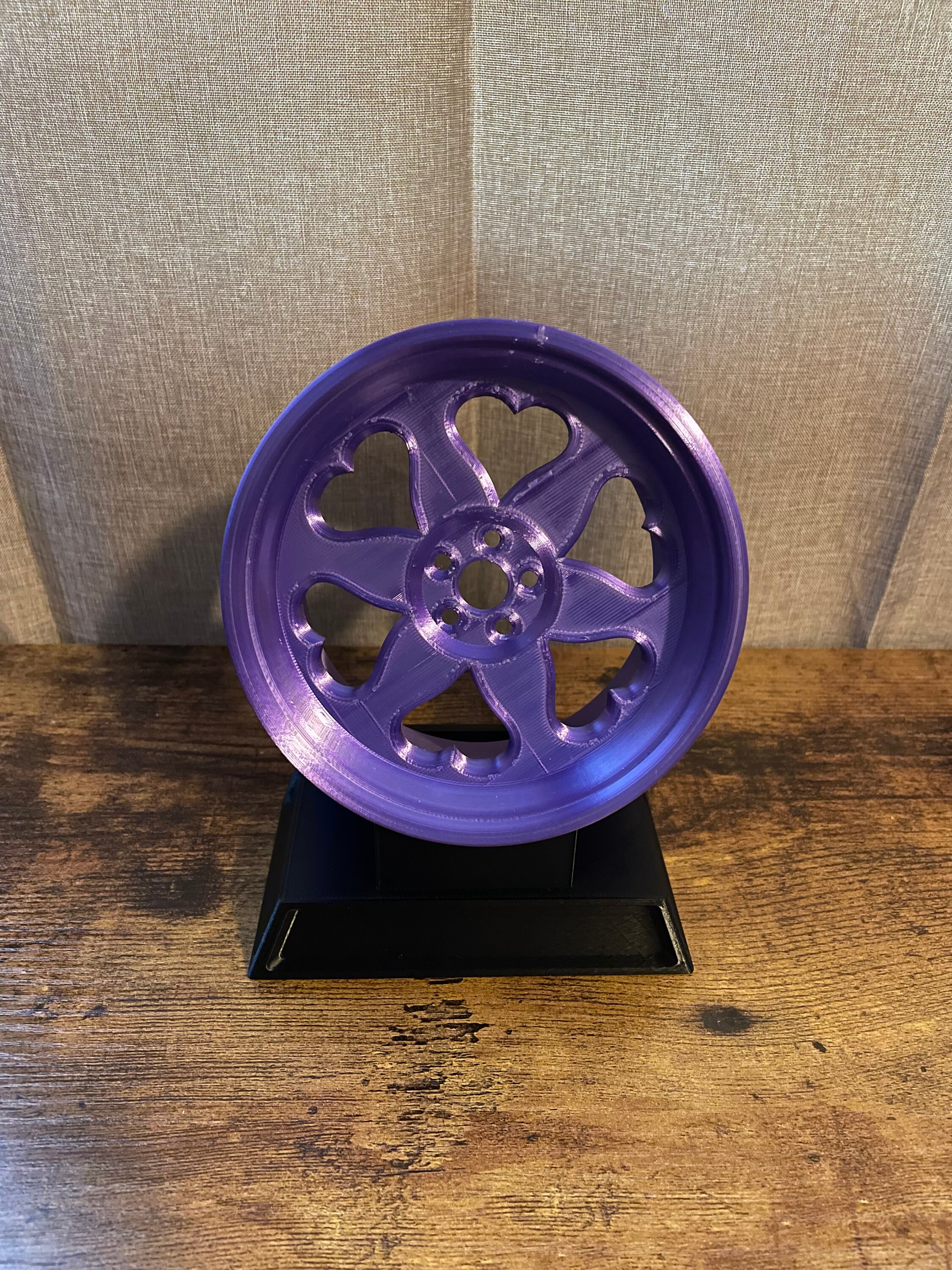 3D Printed Car Wheel Display - Etsy