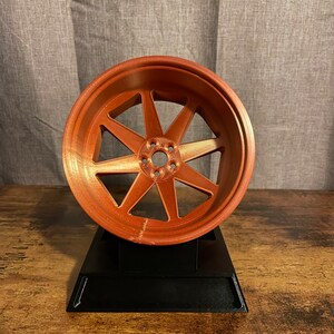 3D Printed Car Wheel Display - Etsy