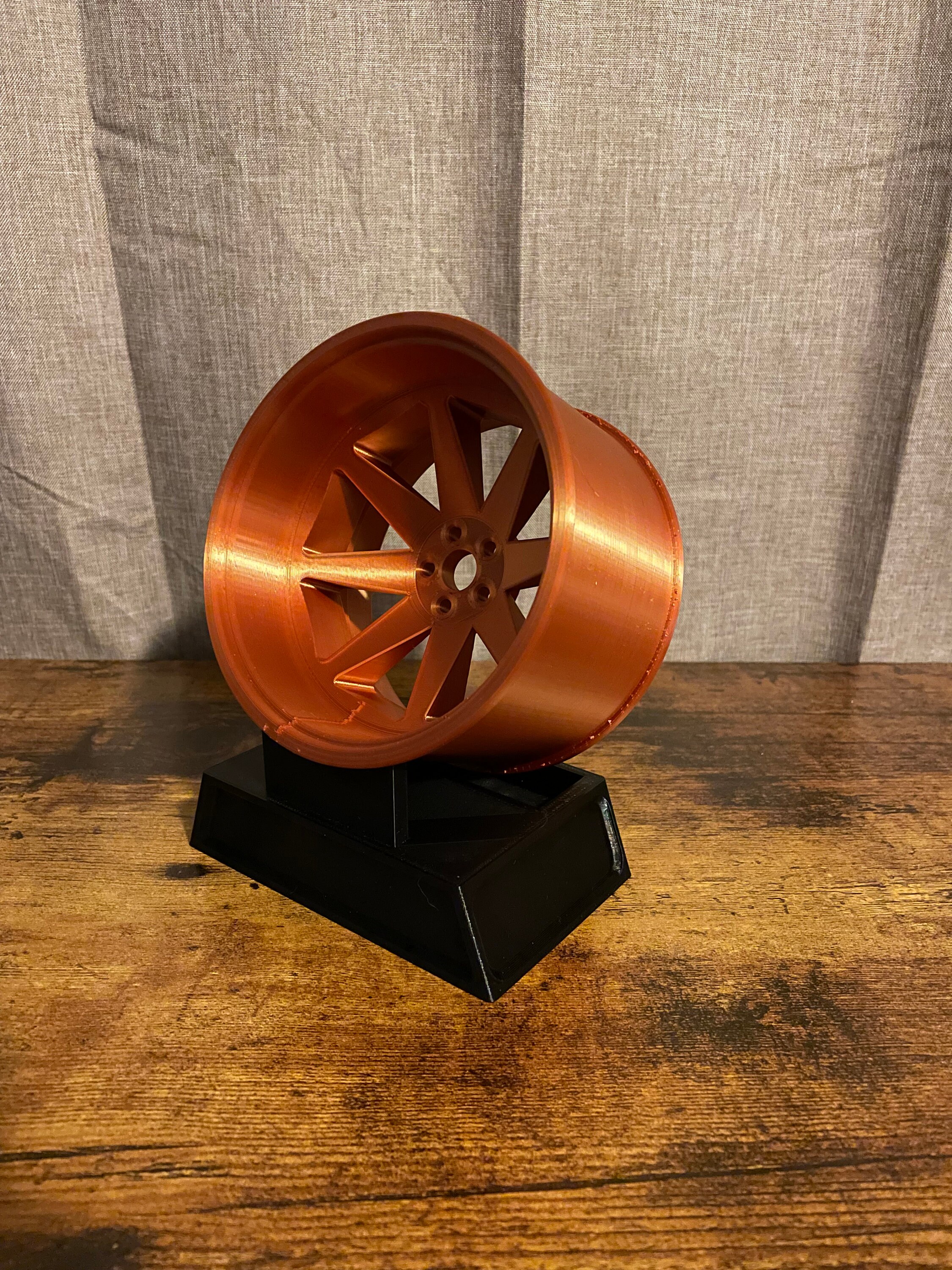 3D Printed Car Wheel Display - Etsy