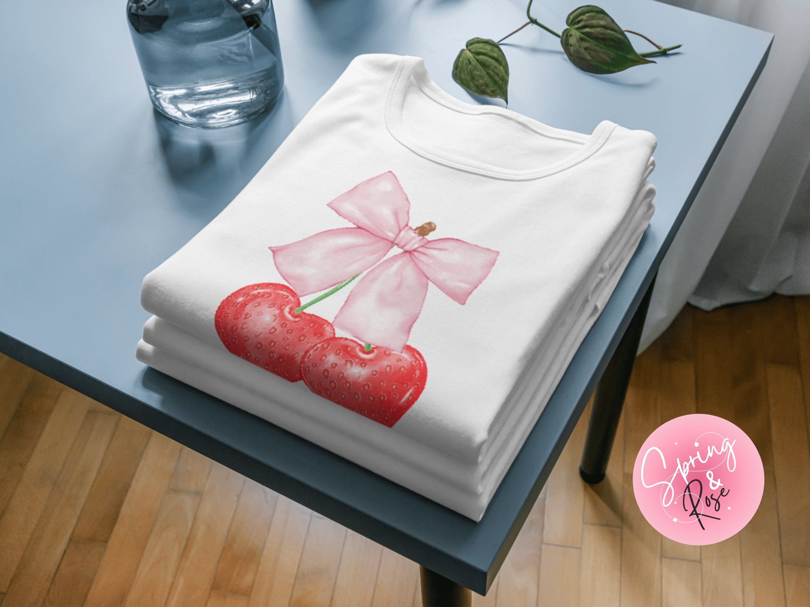 Coquette Strawberry Pink Bow Png Clipart Bundle Coquette Aesthetic ...
