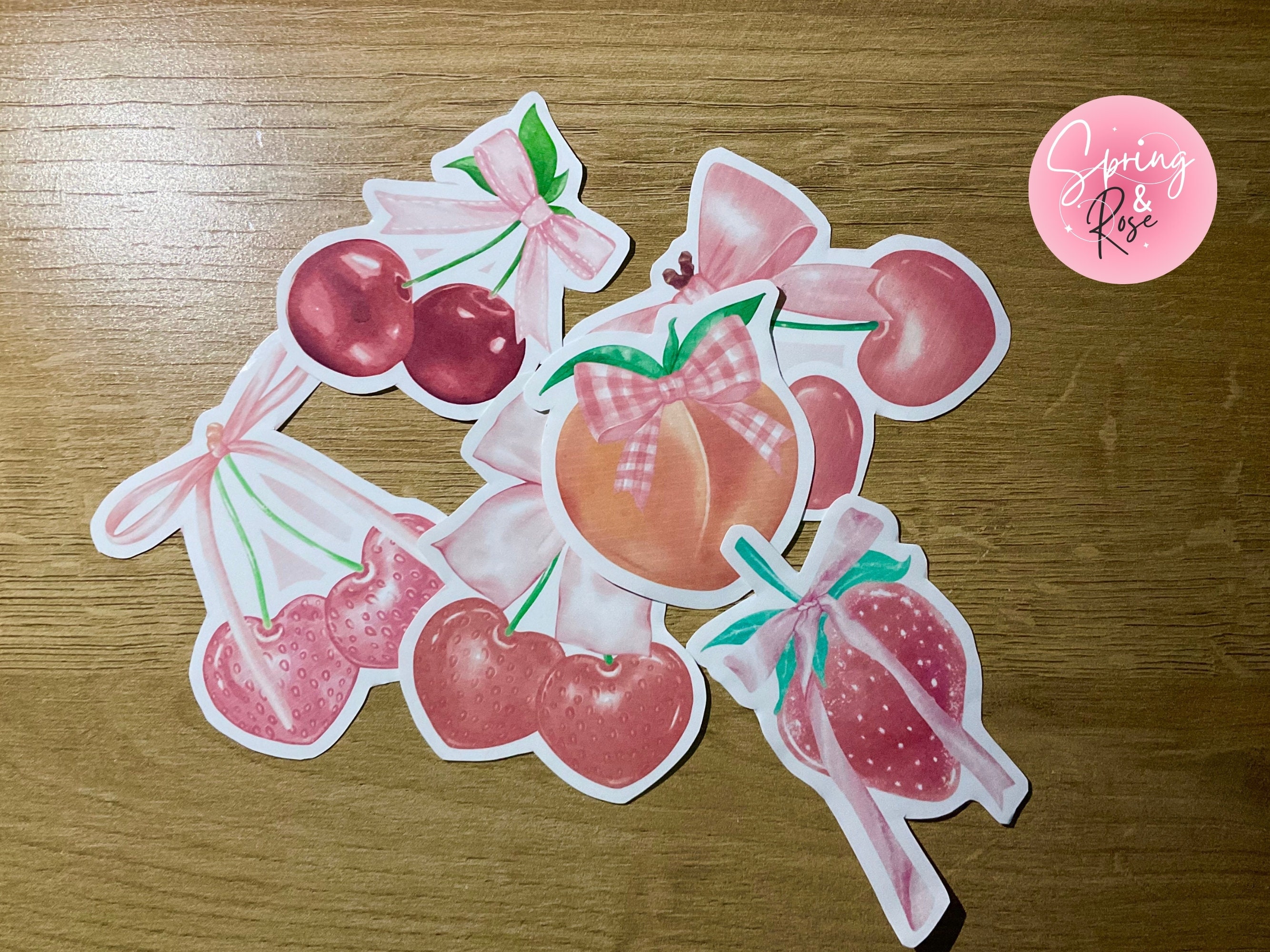 Printable Coquette Bow Sticker Sheet Pink Journal Stickers Coquette ...