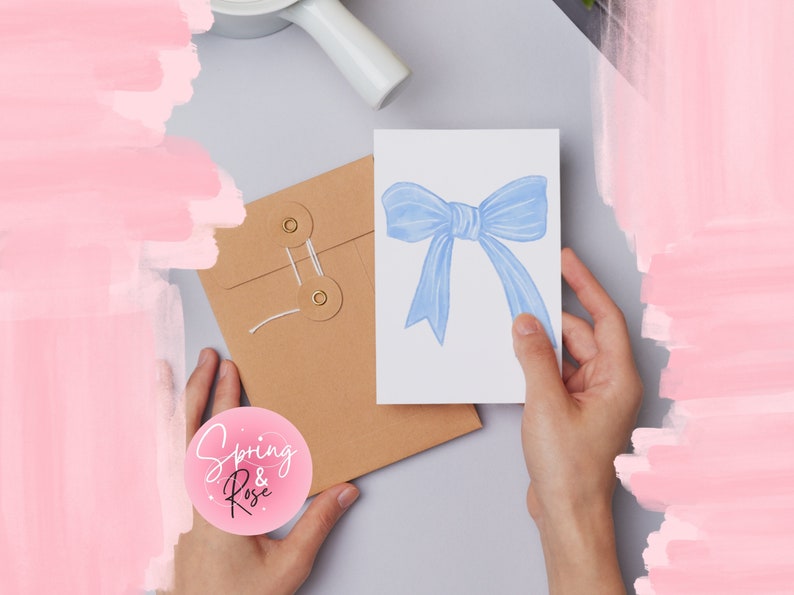 Blue Coquette Bows PNG Clipart Set Coquette Bow Digital Download ...