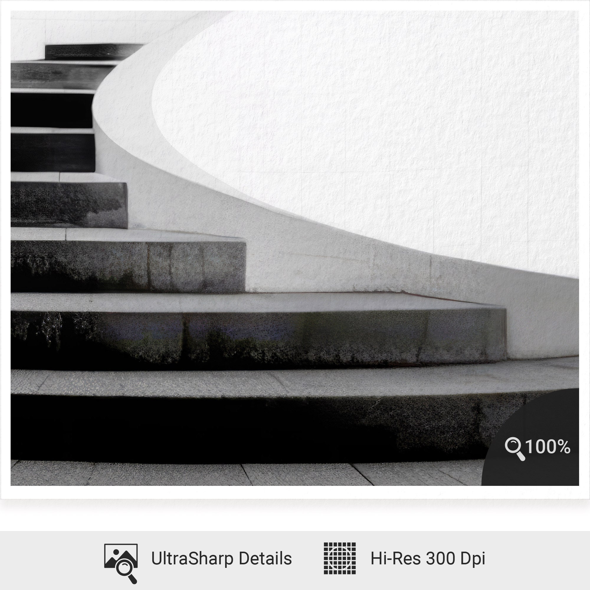 MINIMALIST Archi No. 1 & 2 Wall Art Set | Architectual | Black White ...