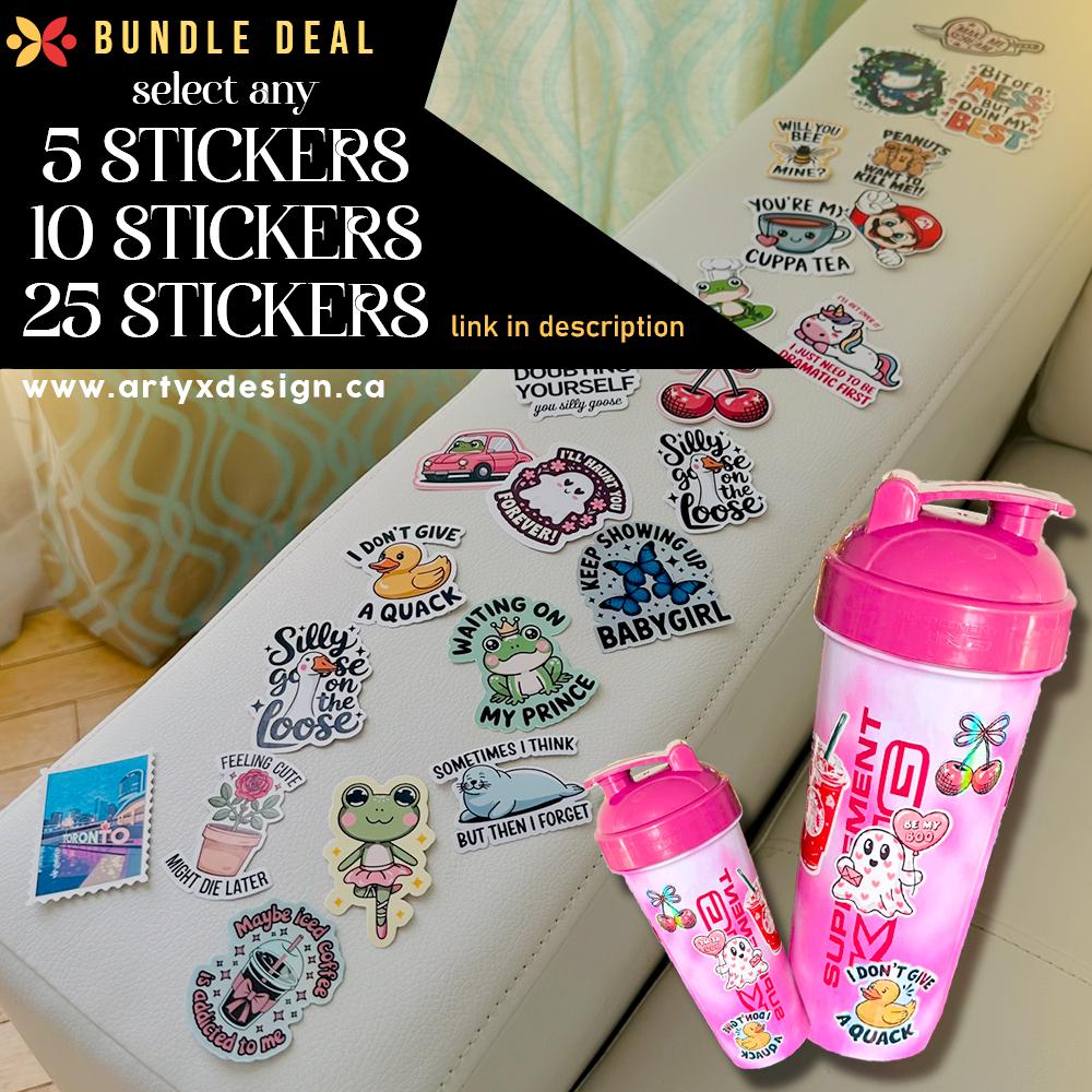 Tim Hortons Stickers: Iced Capp, Timbits, Smiley Cookie - Waterproof ...
