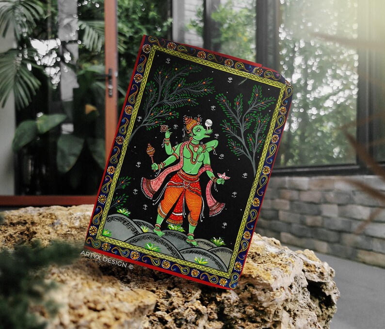 Pattachitra Varah Avtar Art Prints Living Room Decor Indian Folk Art ...
