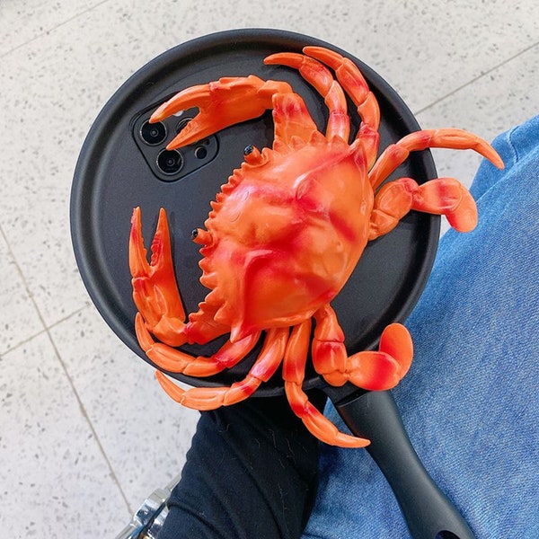 Crab Phone Case - Etsy UK