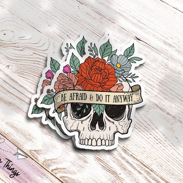 Skeleton Sticker - Etsy