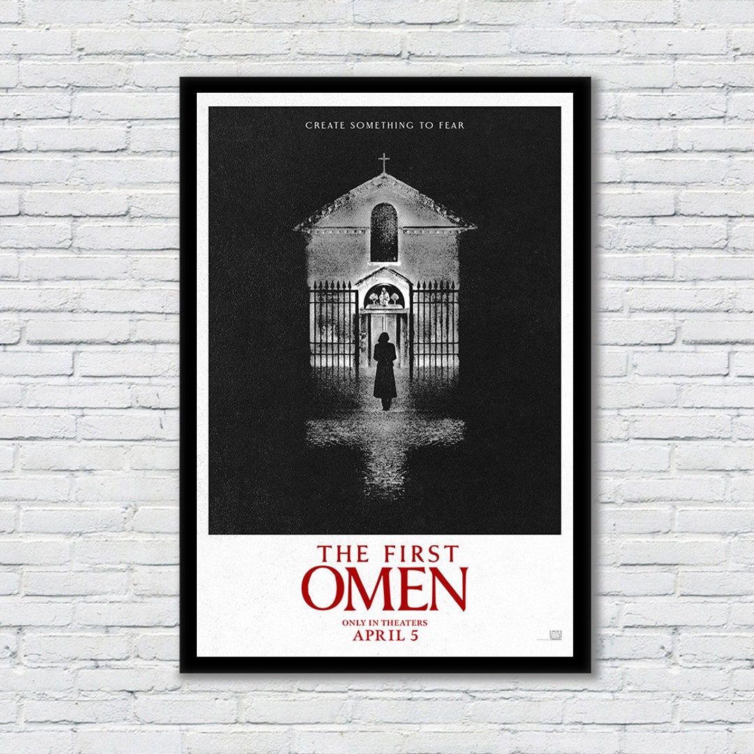 The First Omen Movie Poster, Canvas Poster, Canvas Wall Art, Vintage ...