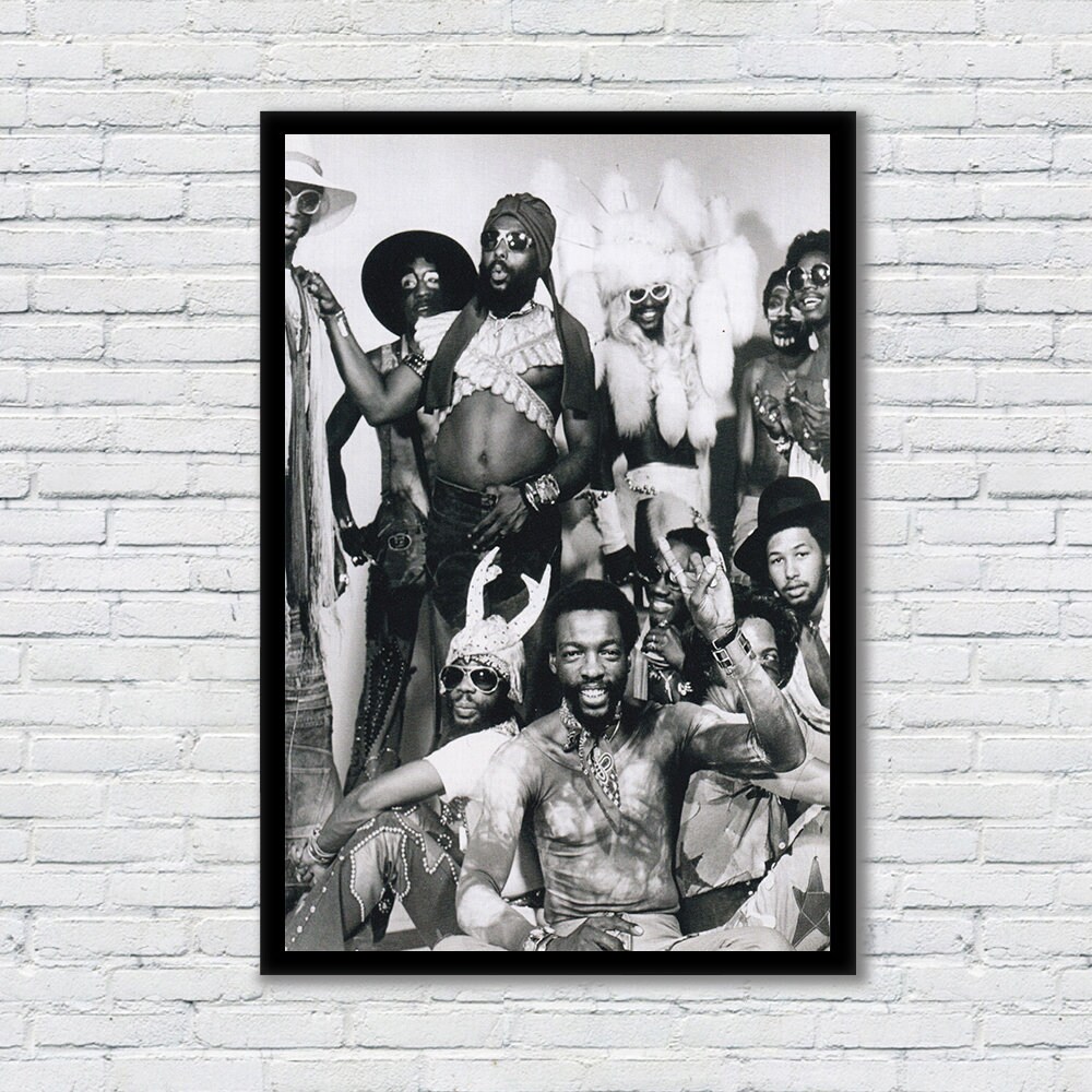 Parliament Funkadelic 1970s Miniature Poster Canvas - Etsy