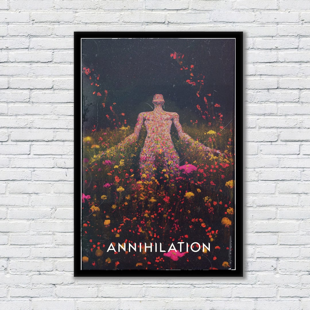 Annihilation 2018 Movie Poster, Canvas Poster, Canvas Wall Art, Vintage ...