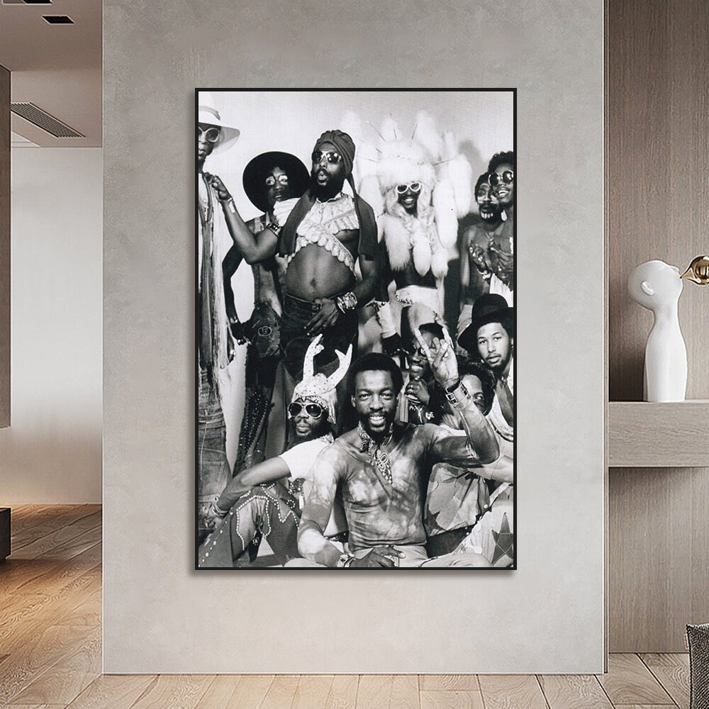 Parliament Funkadelic 1970s Miniature Poster Canvas - Etsy