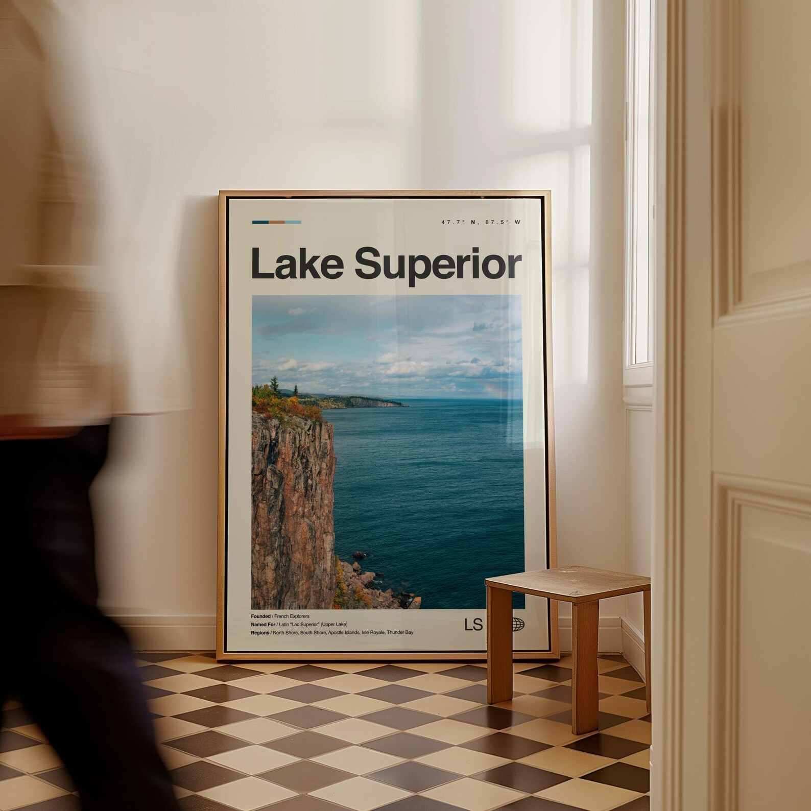 Lake Superior Print, Lake Superior Wall Art, Lake Superior Poster, Lake ...