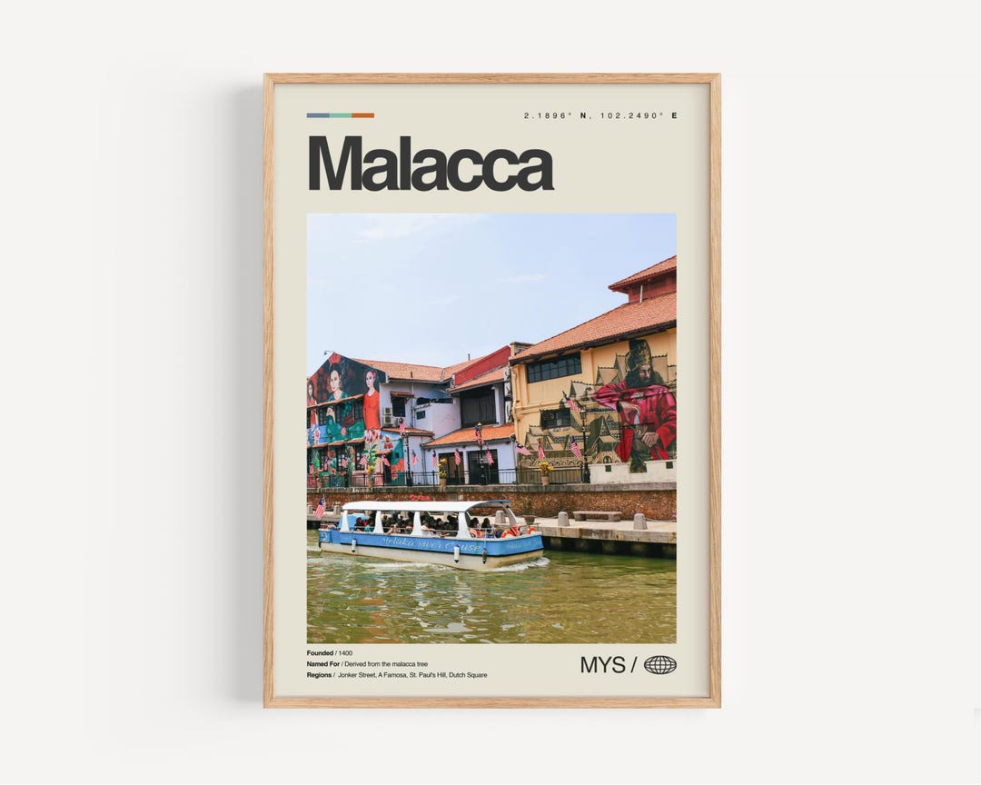 Malacca Print Malaysia, Malacca Wall Art, Malacca Poster, Malacca Photo ...