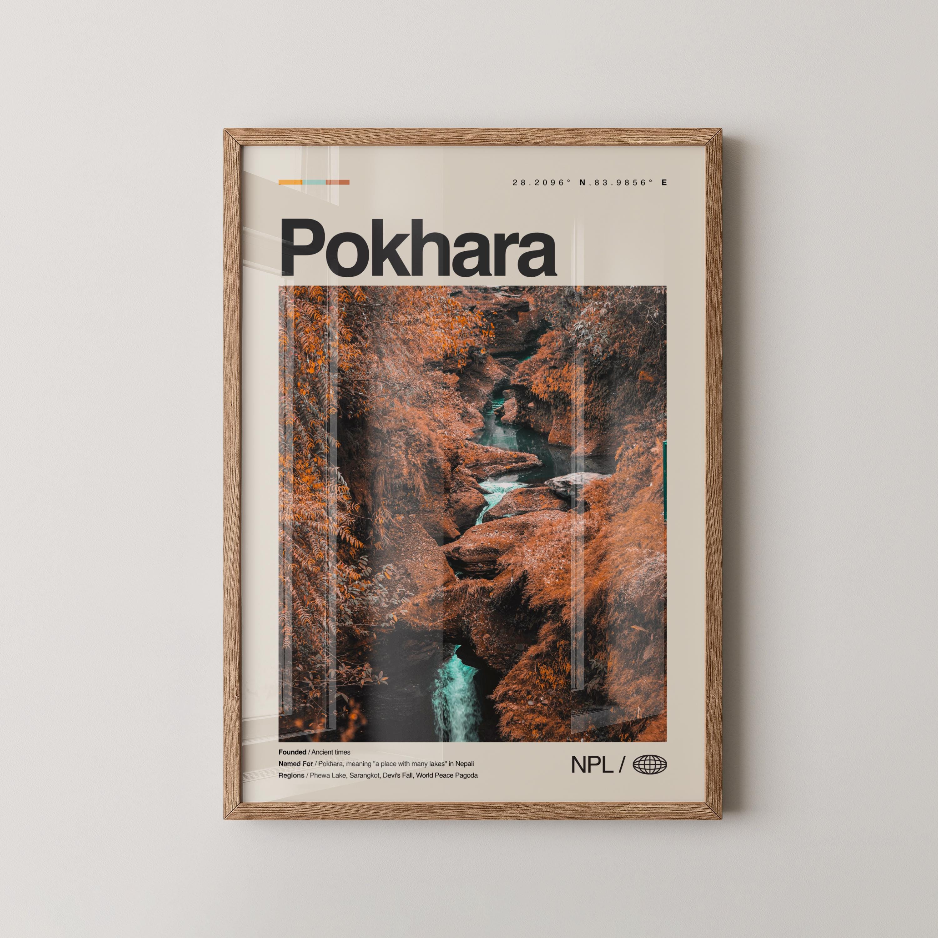 Pokhara Print Nepal, Pokhara Wall Art, Pokhara Poster, Pokhara Photo ...