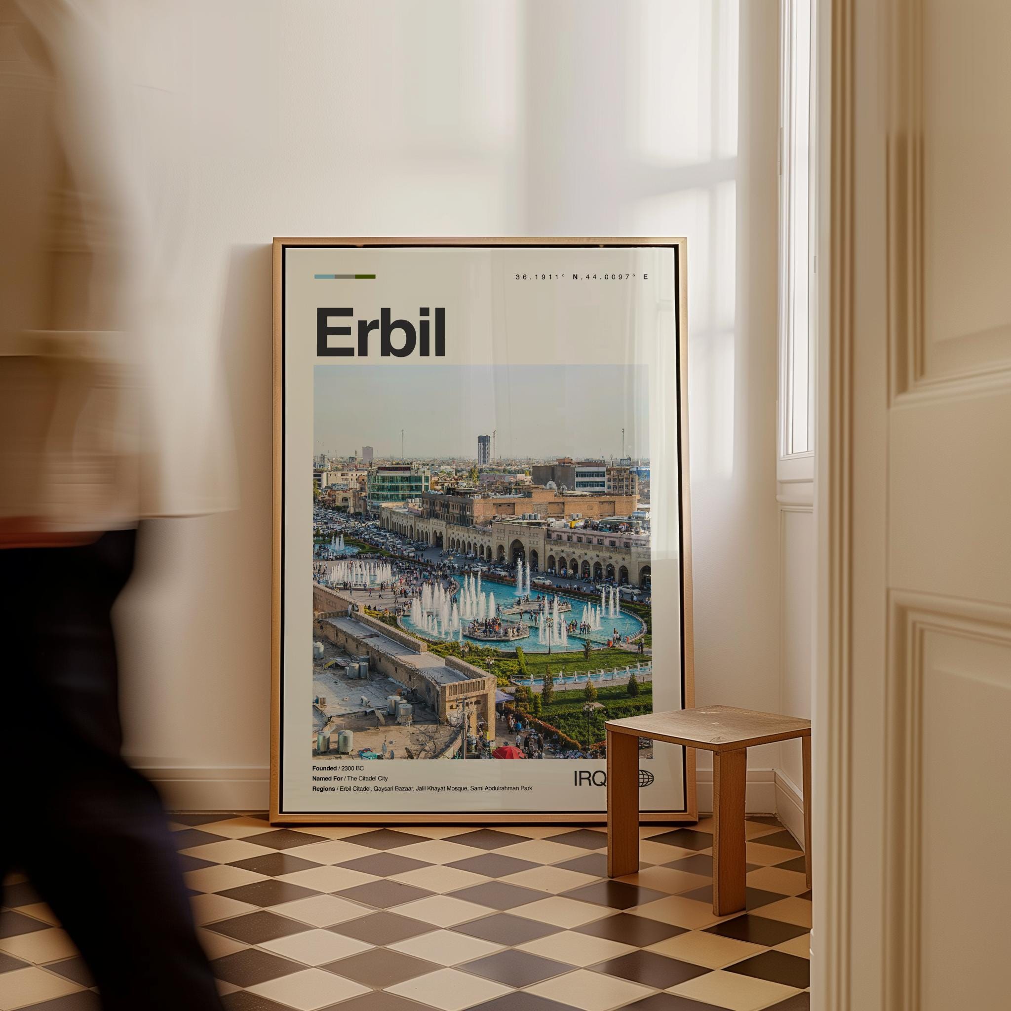 Erbil Print Erbil, Iraq Wall Art, Erbil Poster, Erbil Photo, Erbil ...