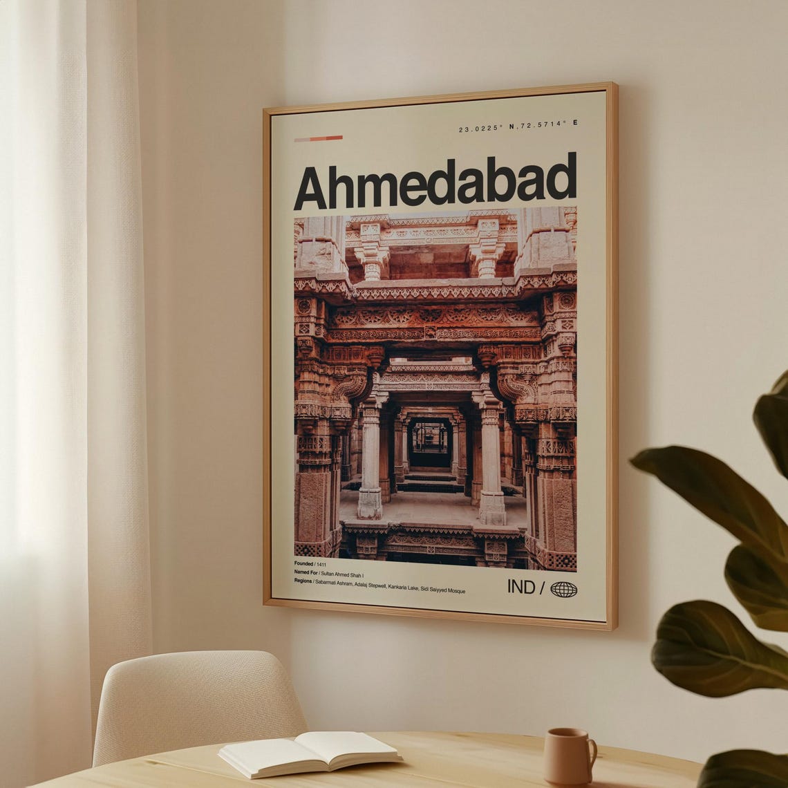Ahmedabad Print India, Ahmedabad Wall Art, Ahmedabad Poster, Ahmedabad ...