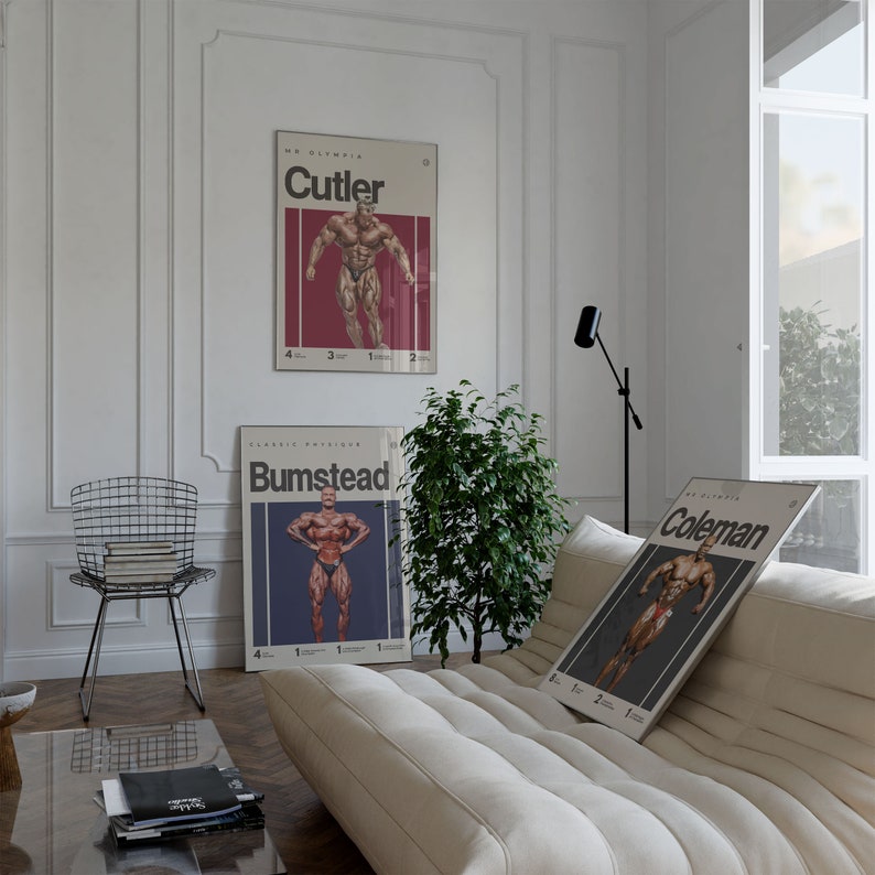 Cutler Bumstead Coleman Poster Bodybuilding Print Gym Art - Etsy