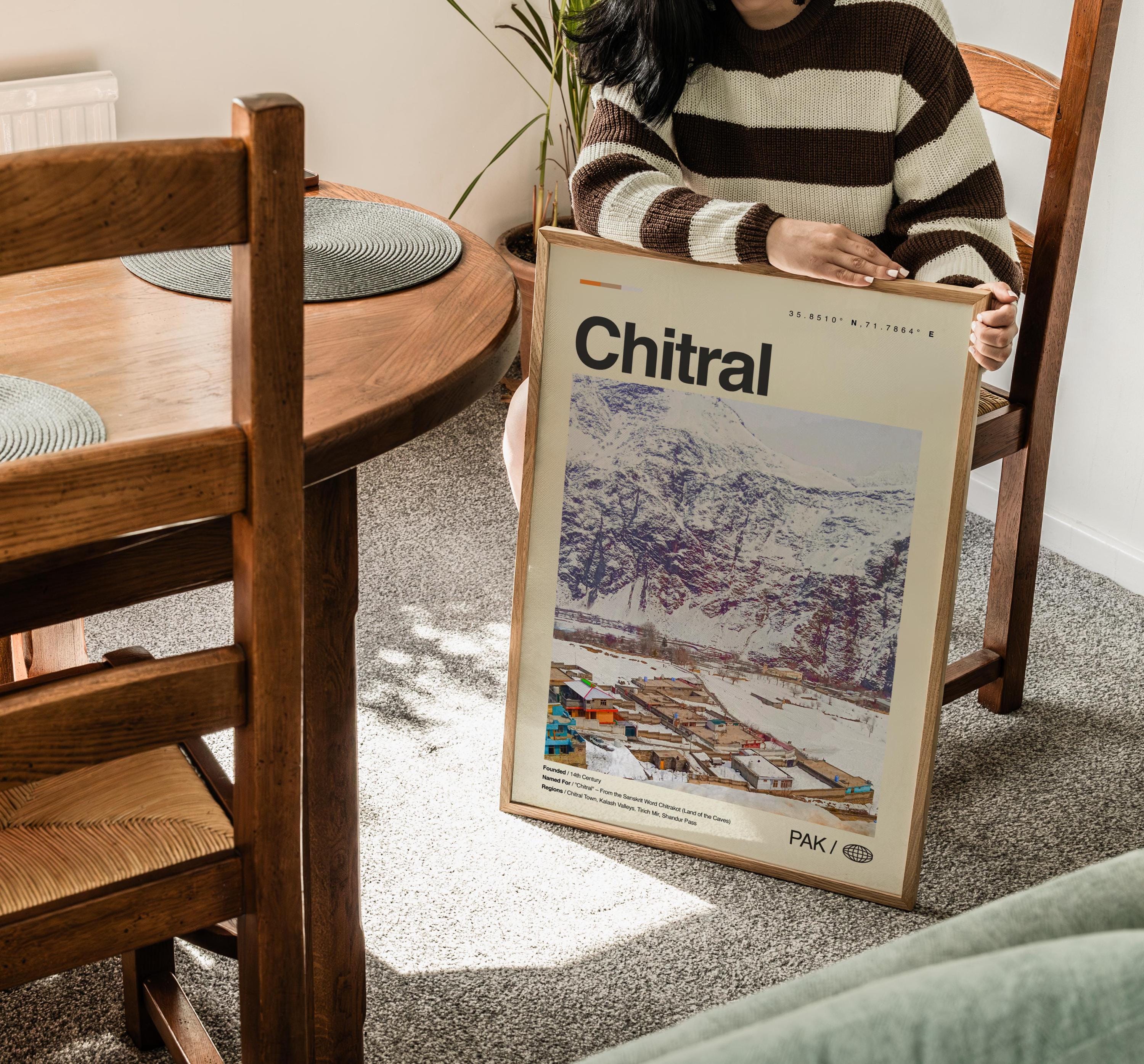 Chitral Print Pakistan, Chitral Wall Art, Chitral Poster, Chitral Photo ...