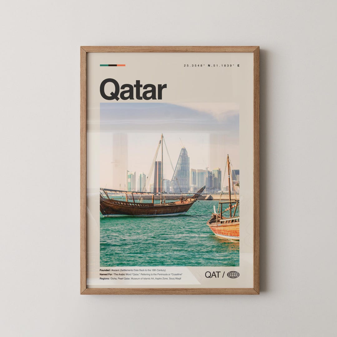 Qatar Print, Qatar Wall Art, Qatar Poster, Qatar Photo, Museum of ...