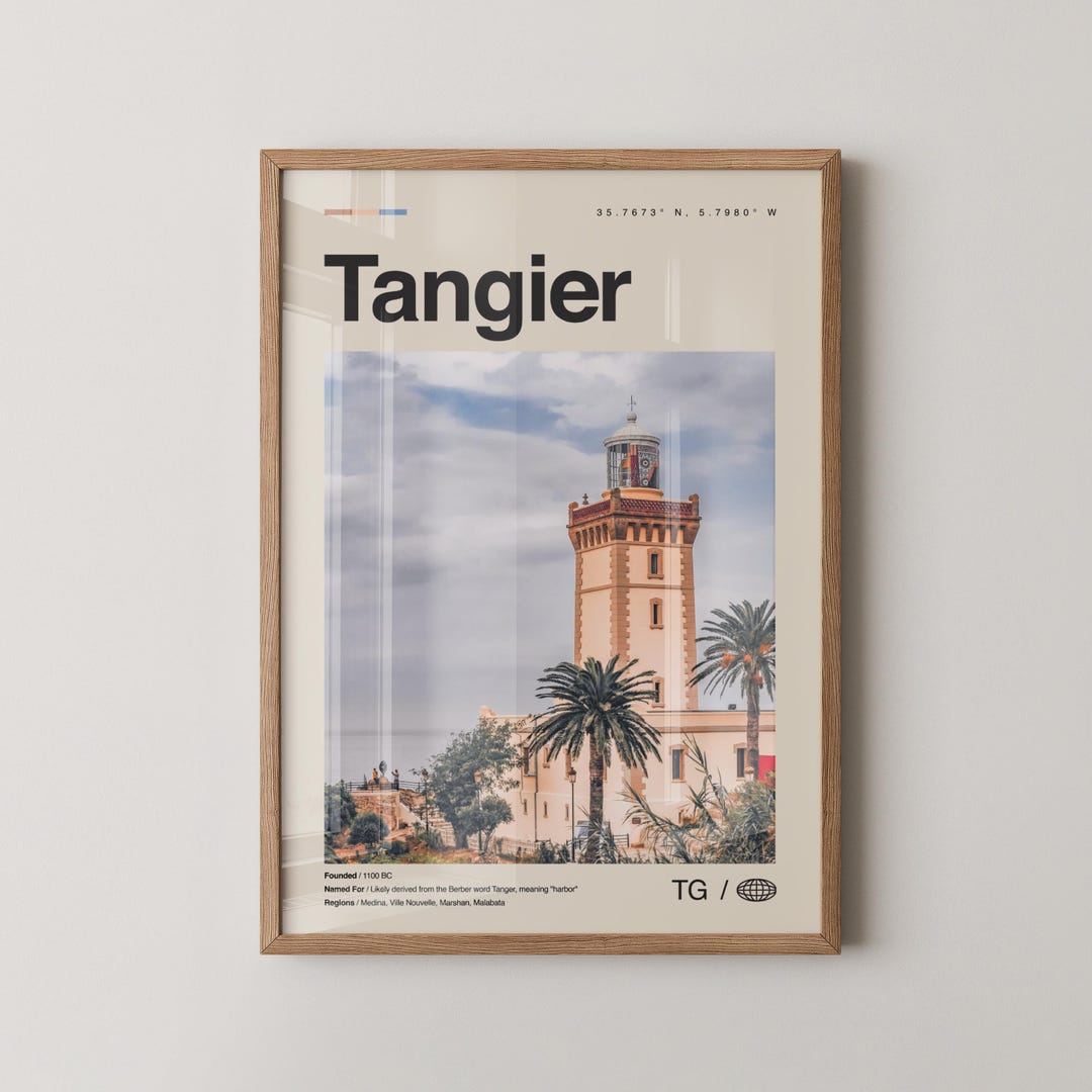 Tangier Print, Tangier Wall Art, Tangier Poster, Tangier Photo, Tangier ...
