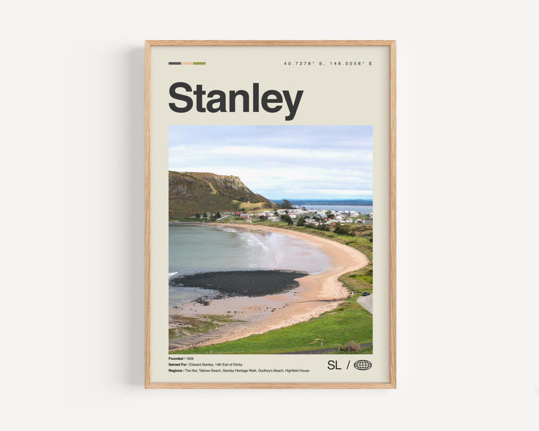 Stanley Print Black and White, Stanley Wall Art, Stanley Poster, Stanley Photo, Stanley Wall ...
