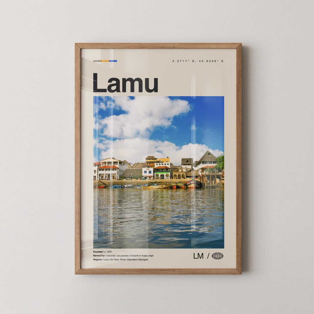 Lamu Print, Lamu Wall Art, Lamu Poster, Lamu Photo, Lamu Wall Décor ...
