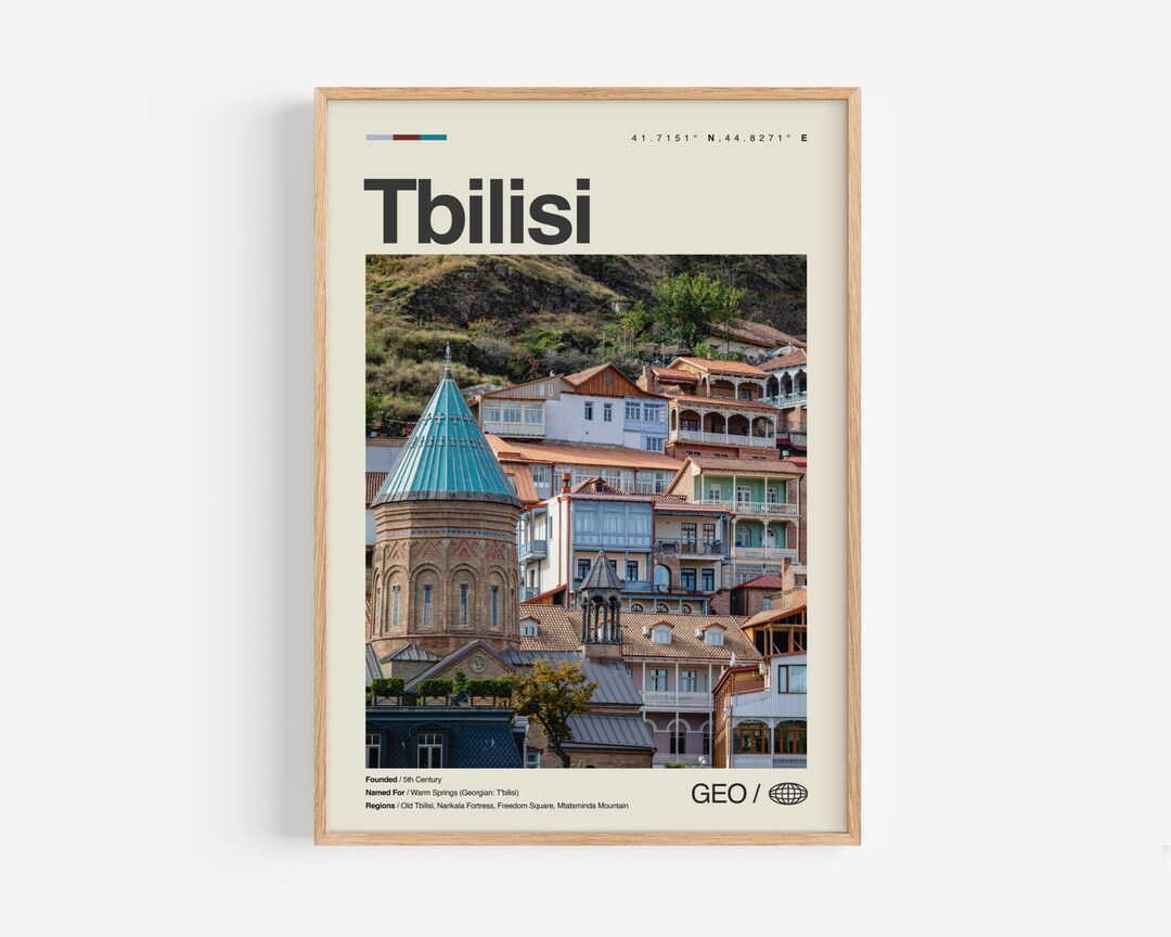 Tbilisi Print Tbilisi, Georgia Wall Art, Tbilisi Poster, Tbilisi Photo ...