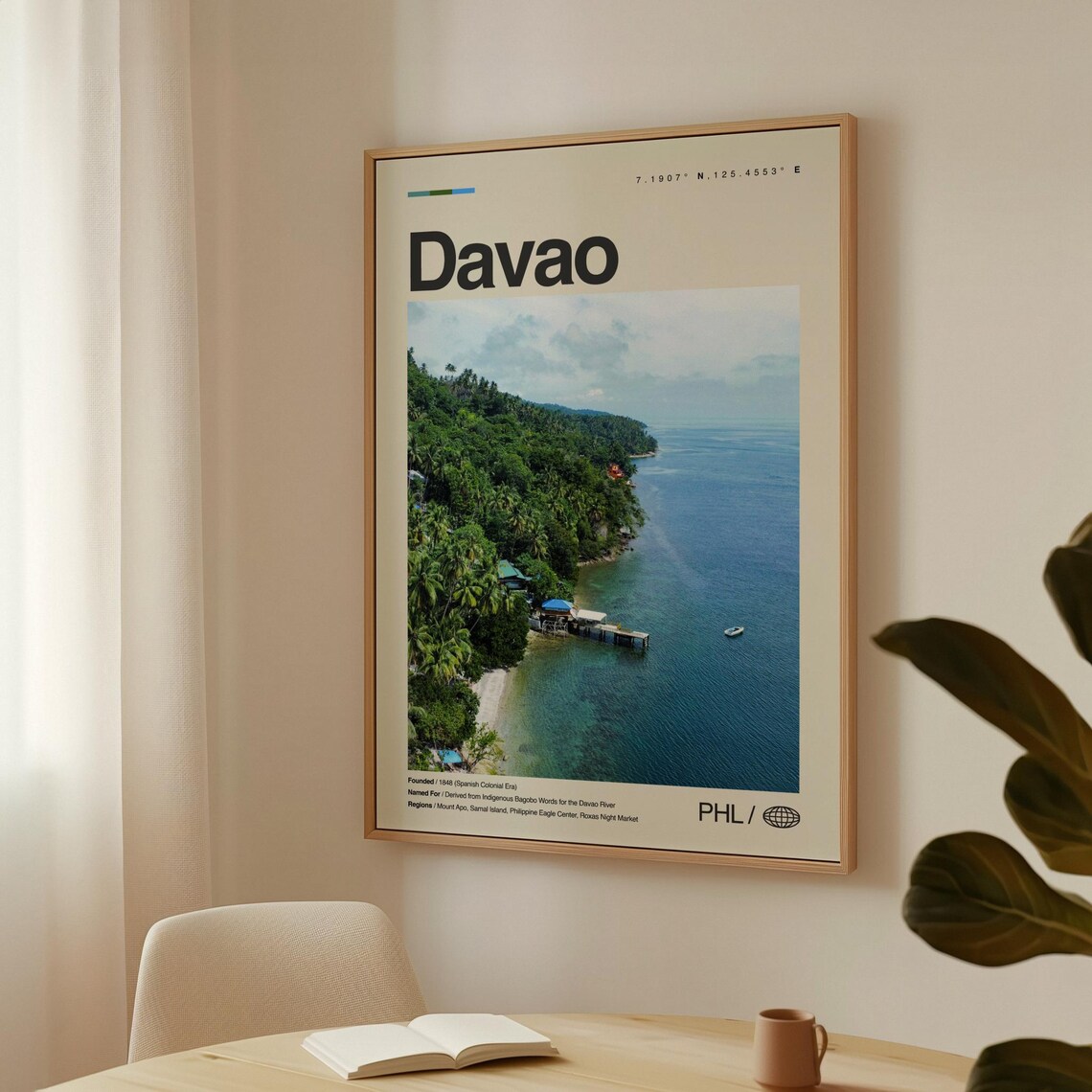 Davao Print Philippines, Davao Wall Art, Davao Poster, Davao Photo ...