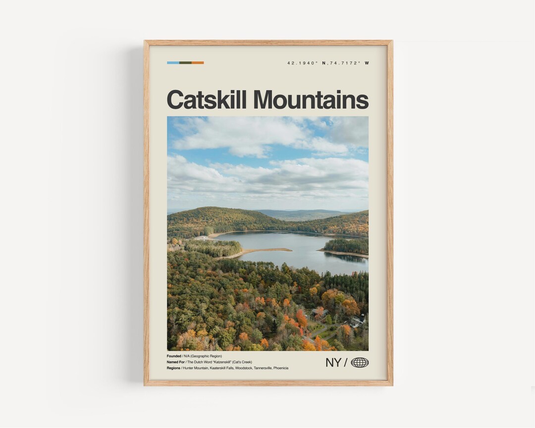Catskill Mountains Print New York, Catskill Mountains Wall Art ...
