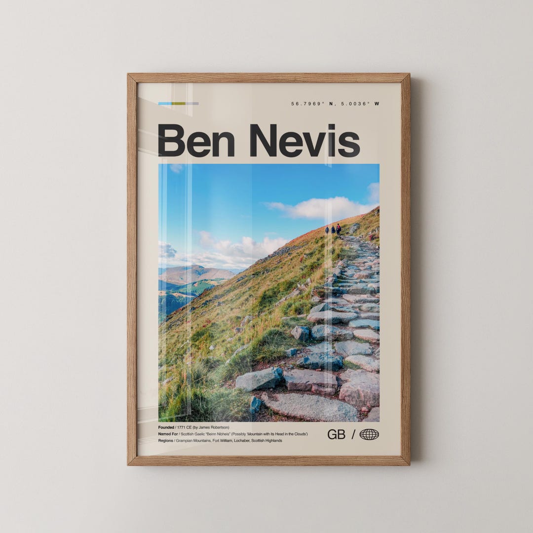 Ben Nevis Print, Ben Nevis Wall Art, Ben Nevis Poster, Ben Nevis Photo ...