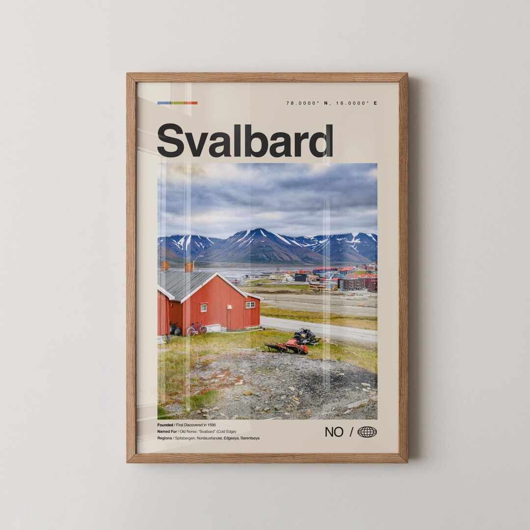 Svalbard Print, Svalbard Wall Art, Svalbard Poster, Svalbard Photo ...