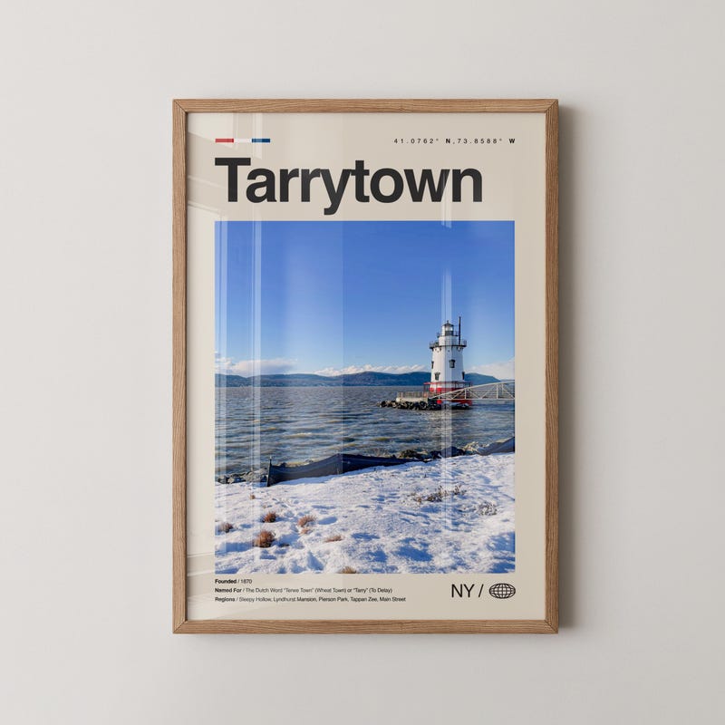 Tarrytown Print - Etsy
