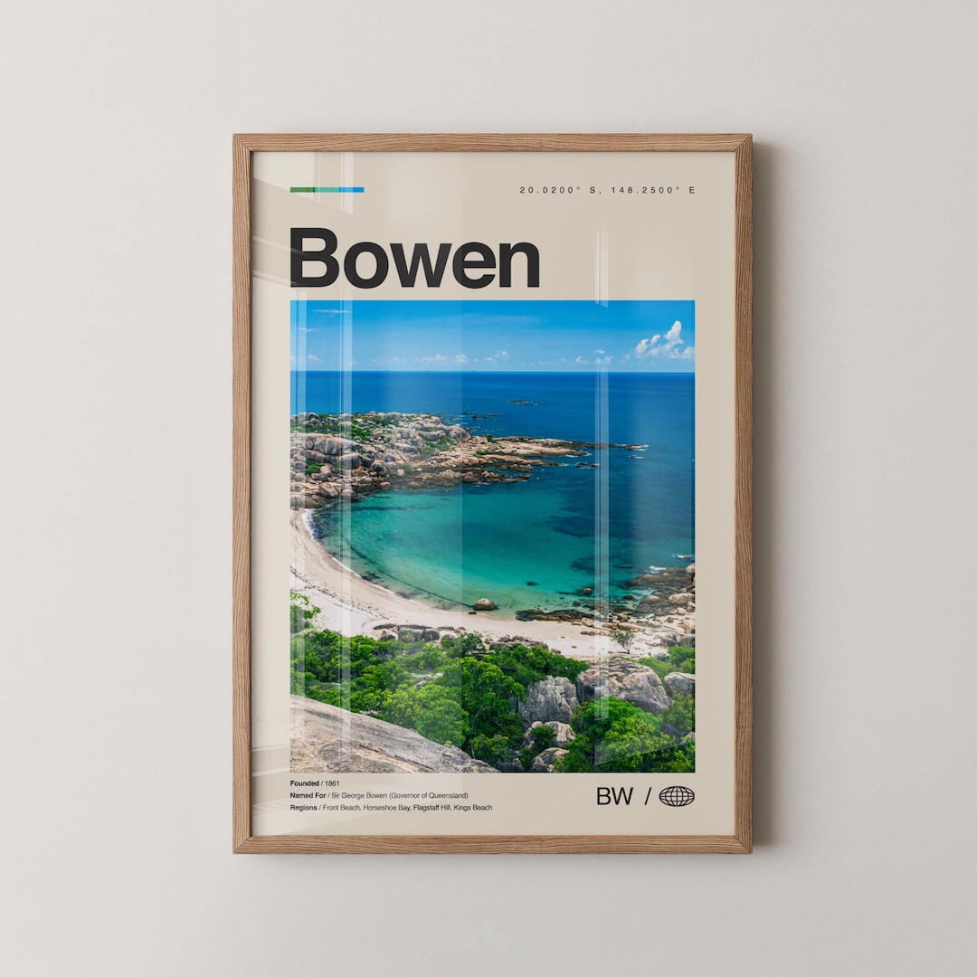 Bowen Print, Bowen Wall Art, Bowen Poster, Bowen Photo, Bowen Wall ...
