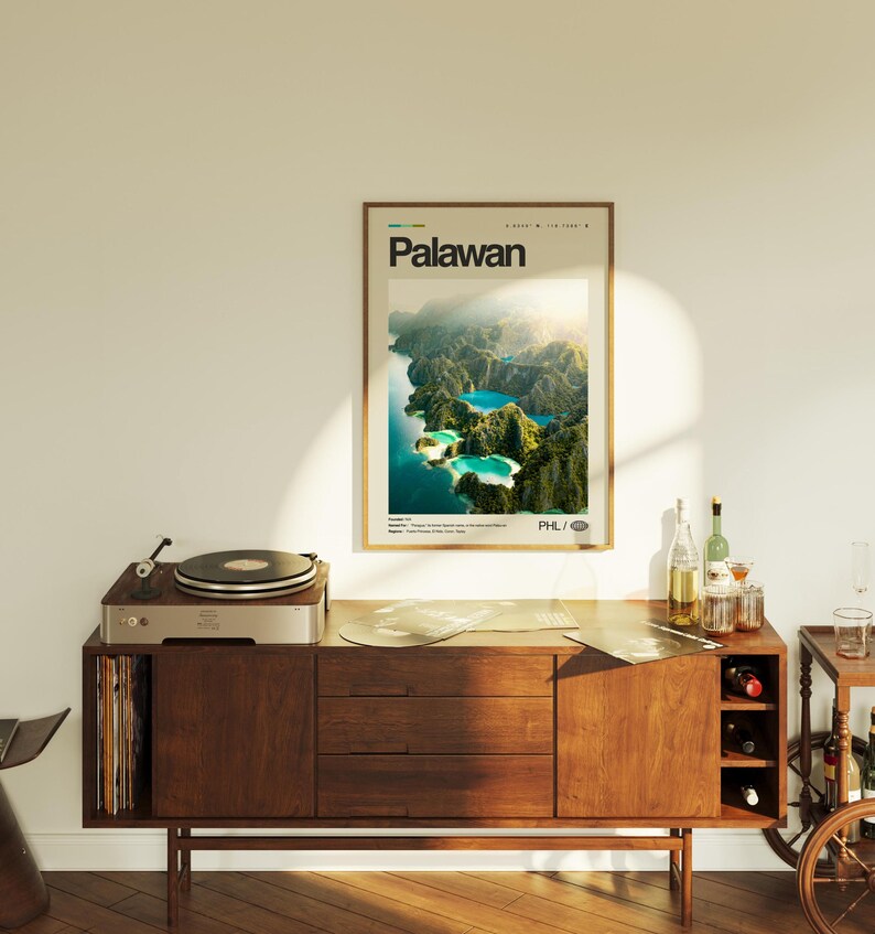 Palawan Print Philippines, Palawan Wall Art, Palawan Poster, Palawan ...