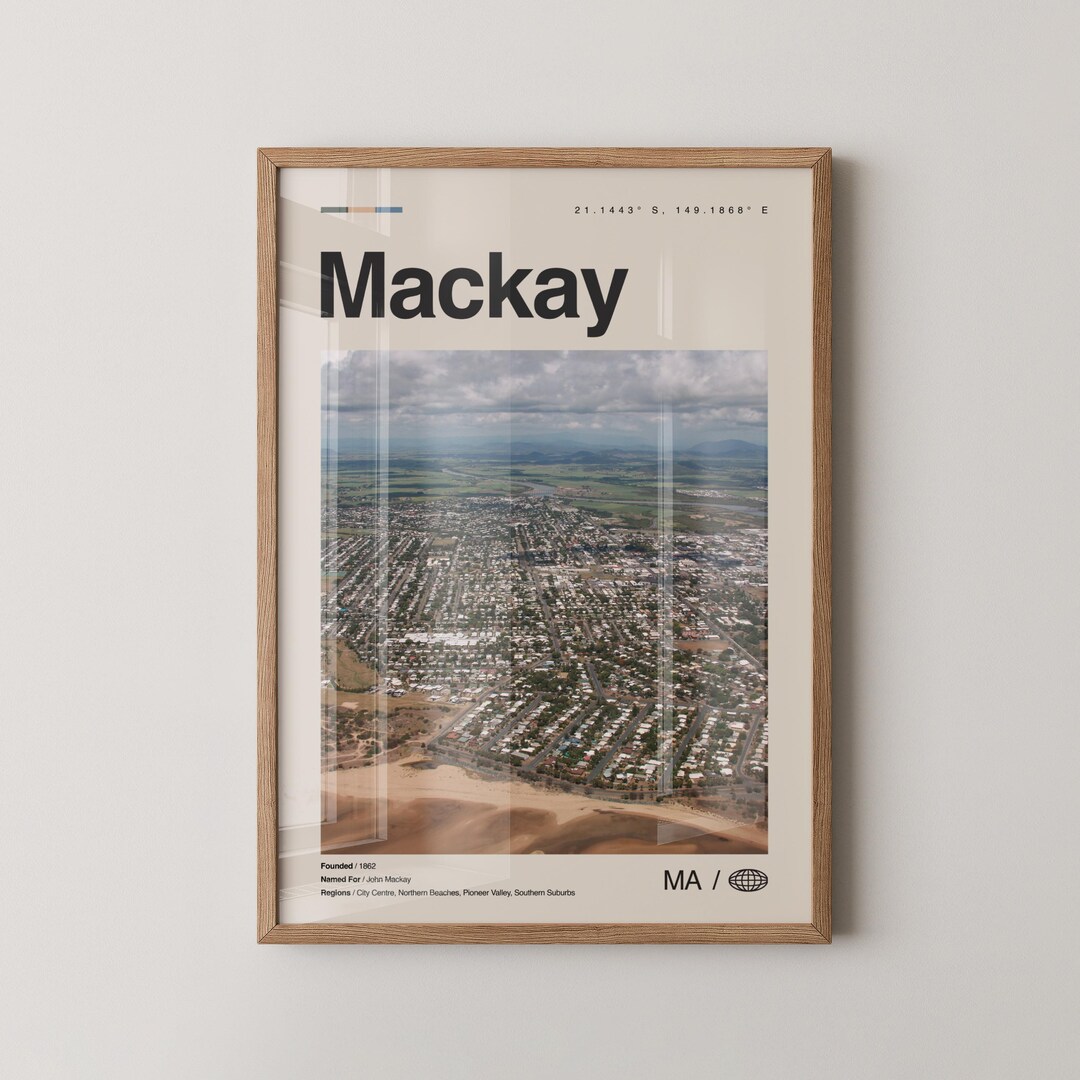 Mackay Print, Mackay Wall Art, Mackay Poster, Mackay Photo, Mackay Wall ...