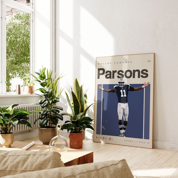 Dallas Cowboys Micah Parson - Etsy