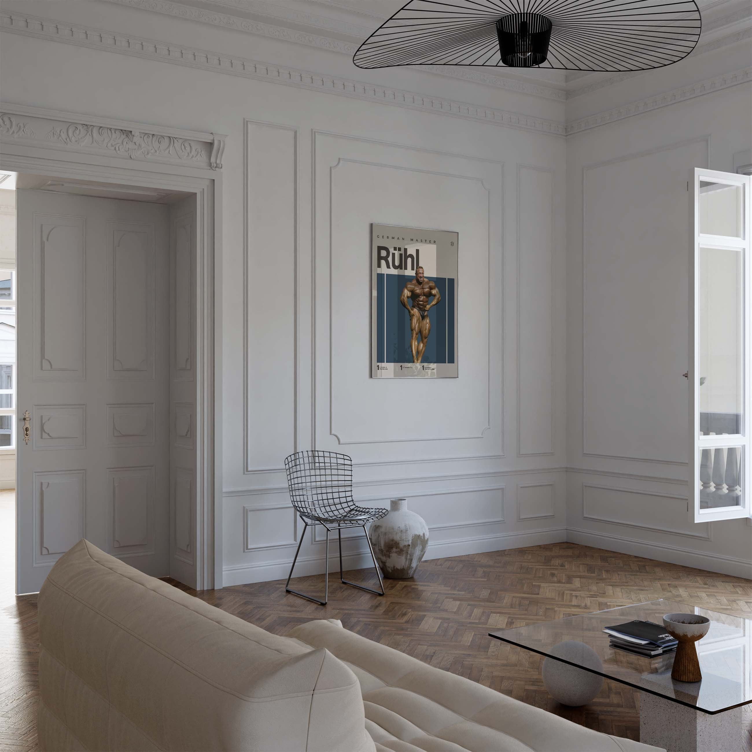 Marcus Ruhl Inspired Poster, Mr Olympia Art, Bodybuilding Poster sold ...